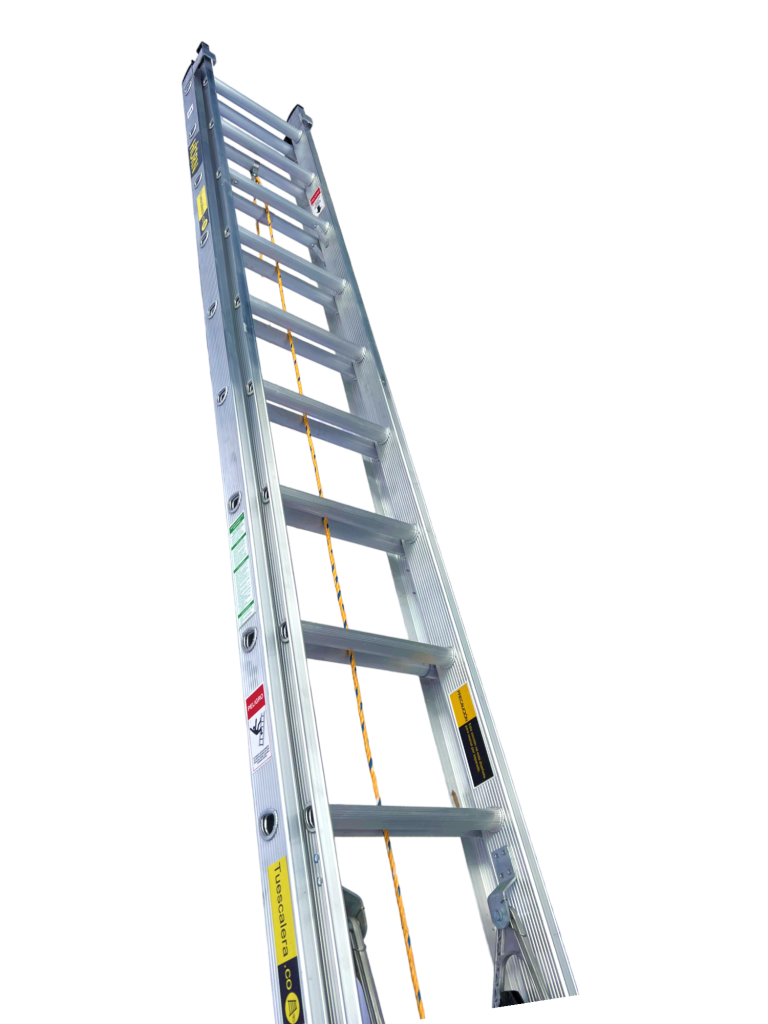 Escalera de Extensión doble en Aluminio Certificada 28 pasos – Tu ...